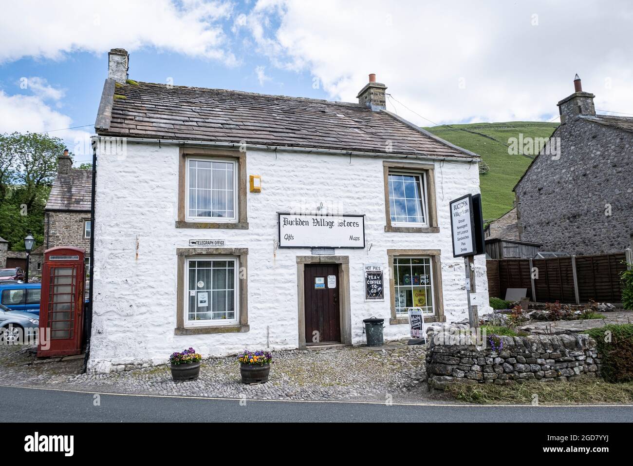 Buckden Village Stores, North Yorkshire, Yorkshire Dales National Park ...