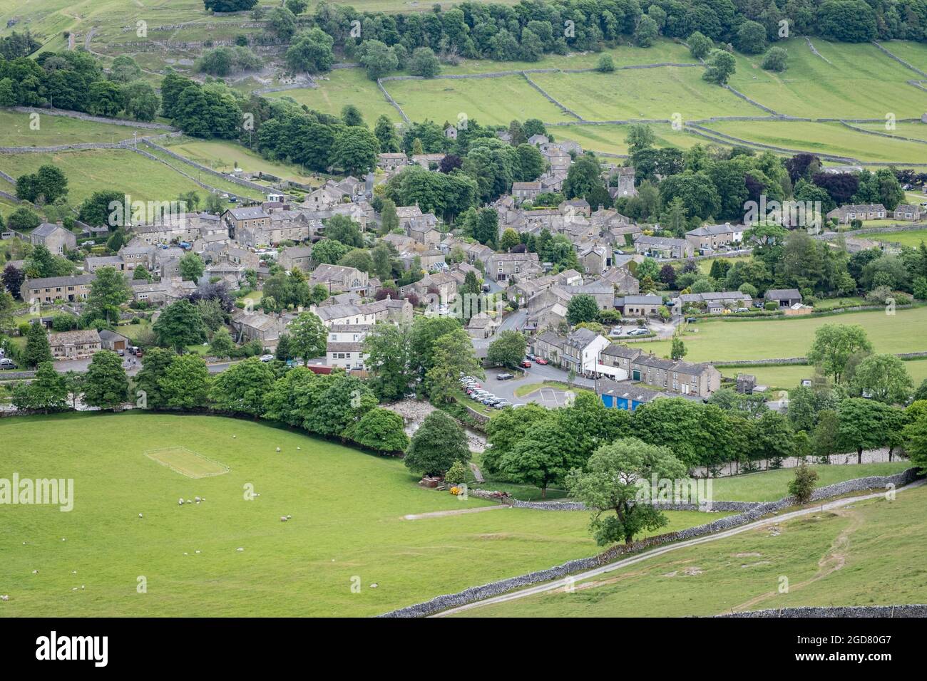 Kettlewell, North Yorkshire, Yorkshire Dales National Park, England, UK ...