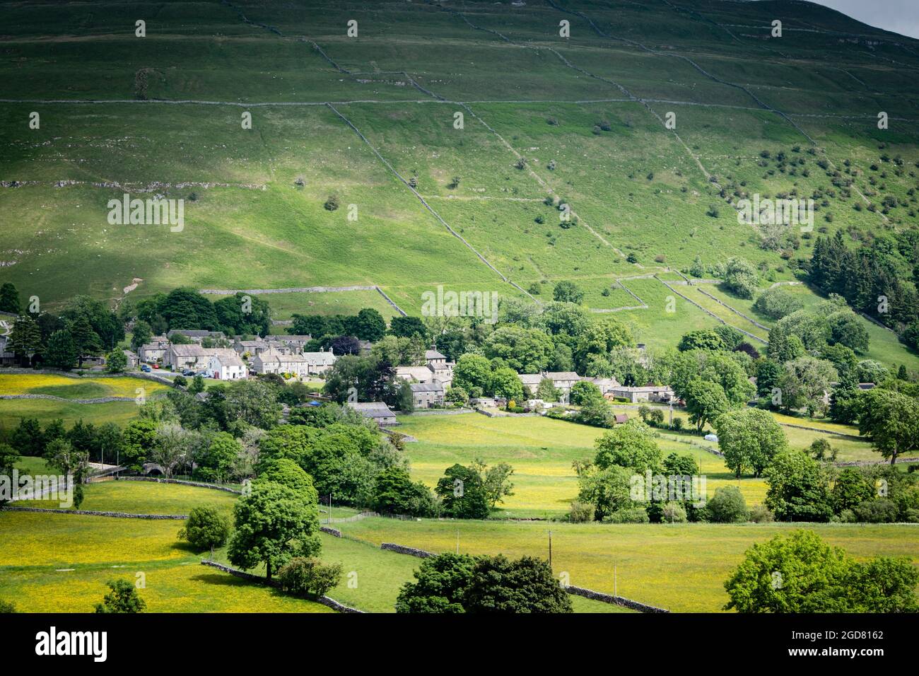 Kettlewell, North Yorkshire, Yorkshire Dales National Park, England, UK ...