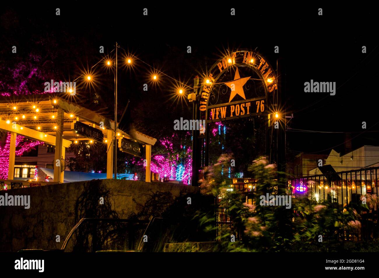 San Antonio VFW Hall Stock Photo - Alamy