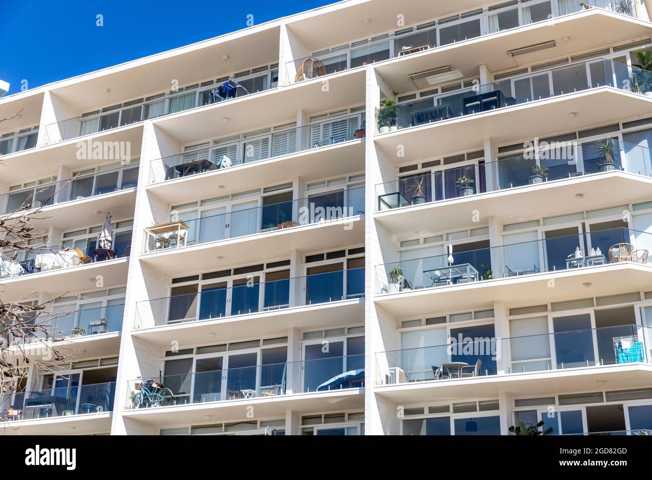 Sydney high rise apartment living with balconies and possessions,Sydney ...