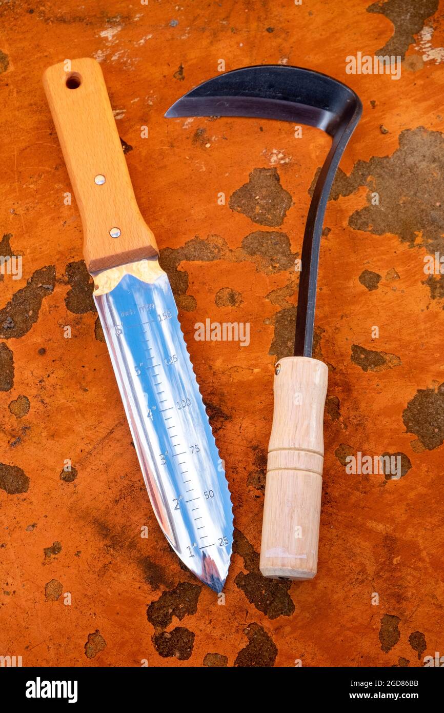 Implements tools farming hi-res stock photography and images - Alamy