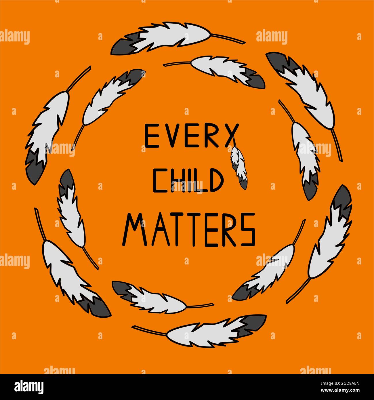 Every Child Matters Vector Illustration Stock Vector Image & Art - Alamy