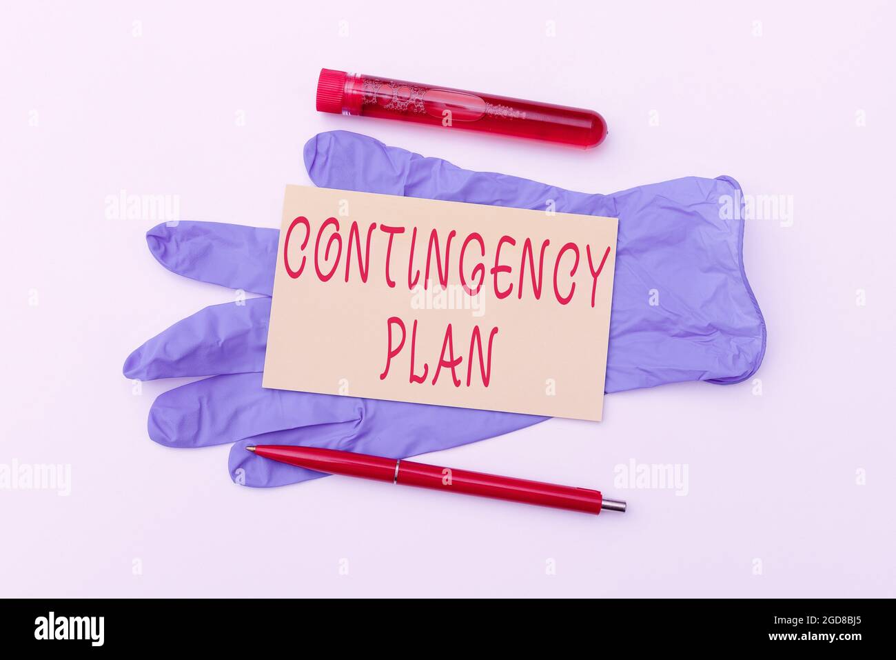 Sign displaying Contingency Plan. Business showcase A plan designed to ...
