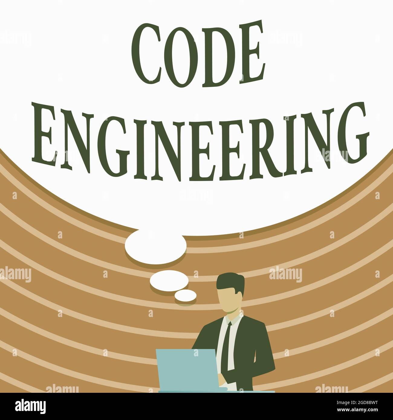 Sign displaying Code Engineering. Concept meaning application of ...