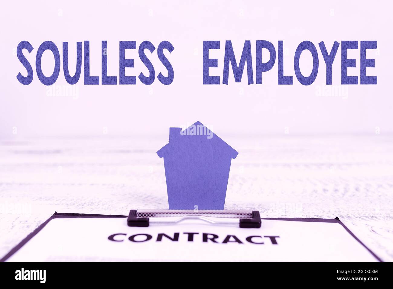 Text sign showing Soulless Employee. Internet Concept lack human ...