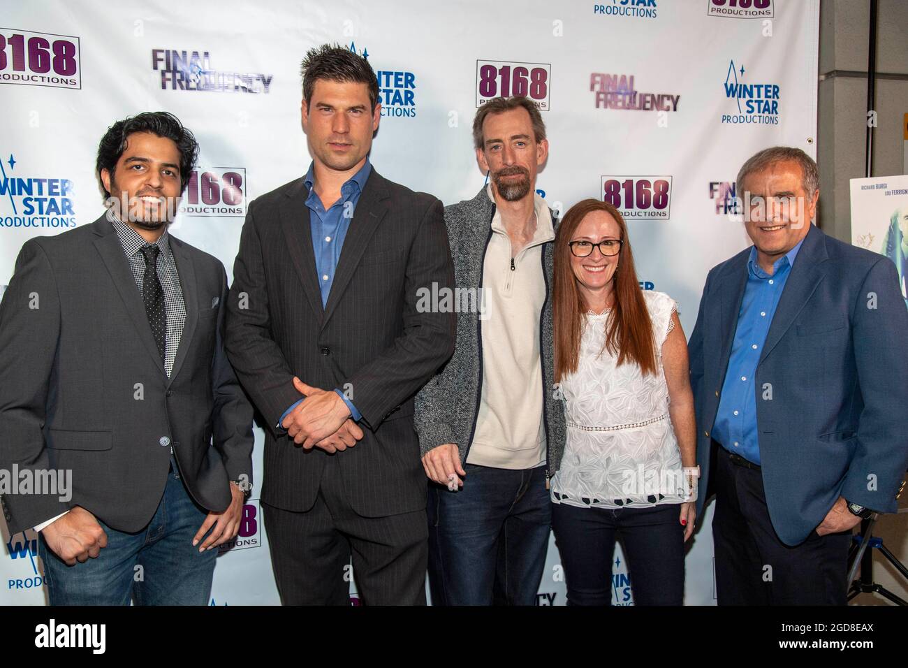Encino, USA. 11th Aug, 2021. Abhay Walia, Josh Murray, Tim Lowry, Neely ...