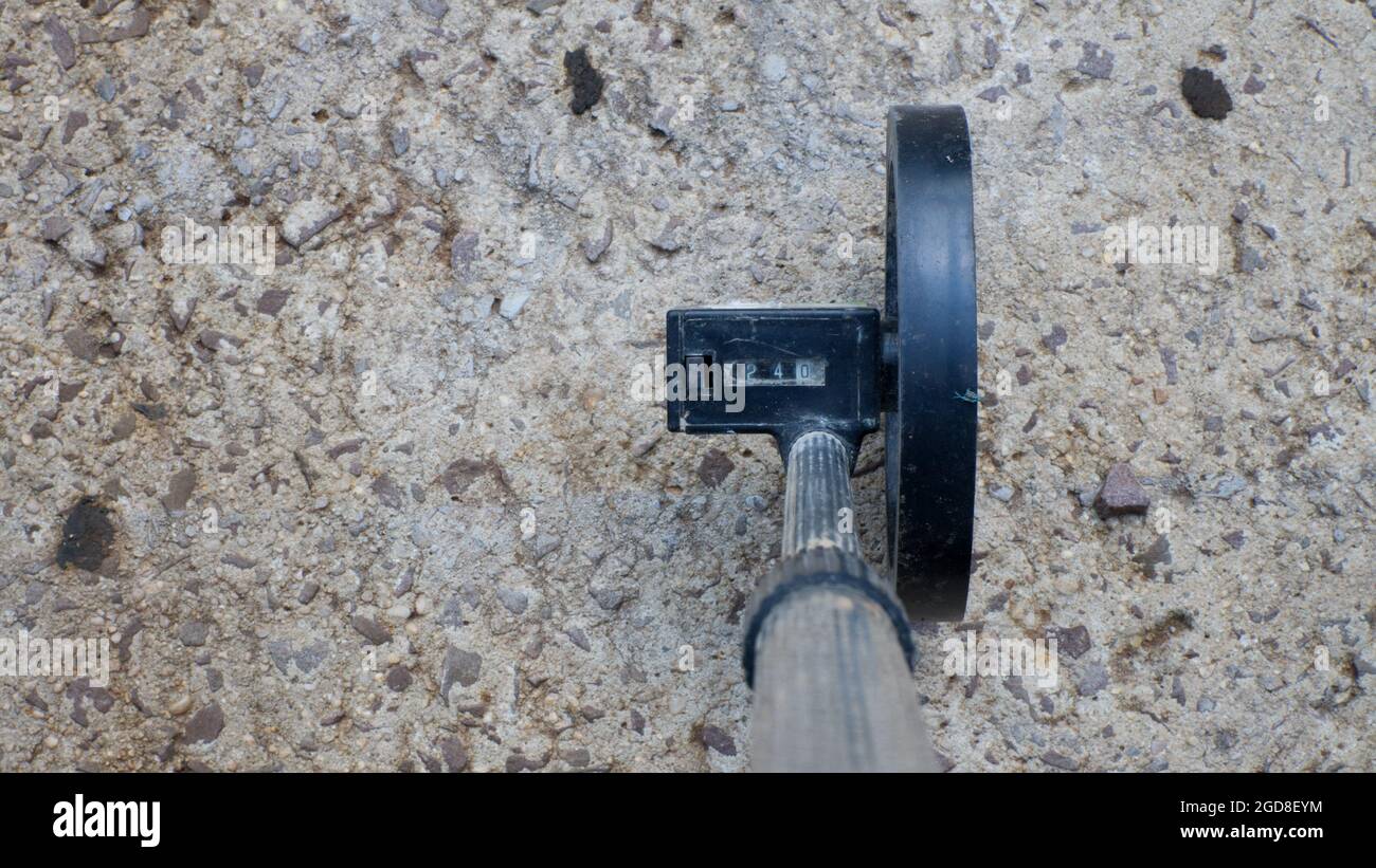 Measuring wheel hi-res stock photography and images - Alamy