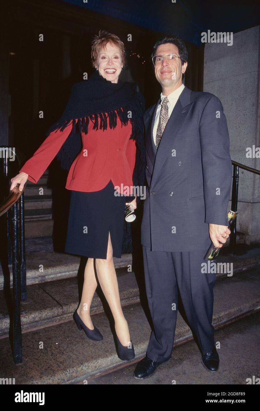 Mary Tyler Moore and husband Dr. Robert Levine attend the premiere of ...