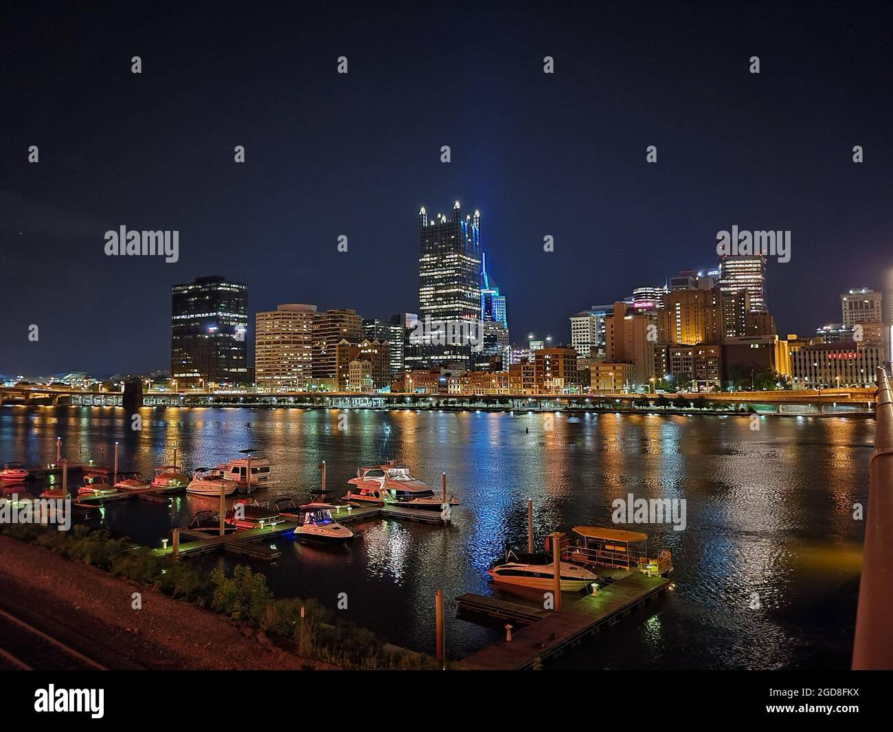 Pittsburgh downtown river hi-res stock photography and images - Alamy