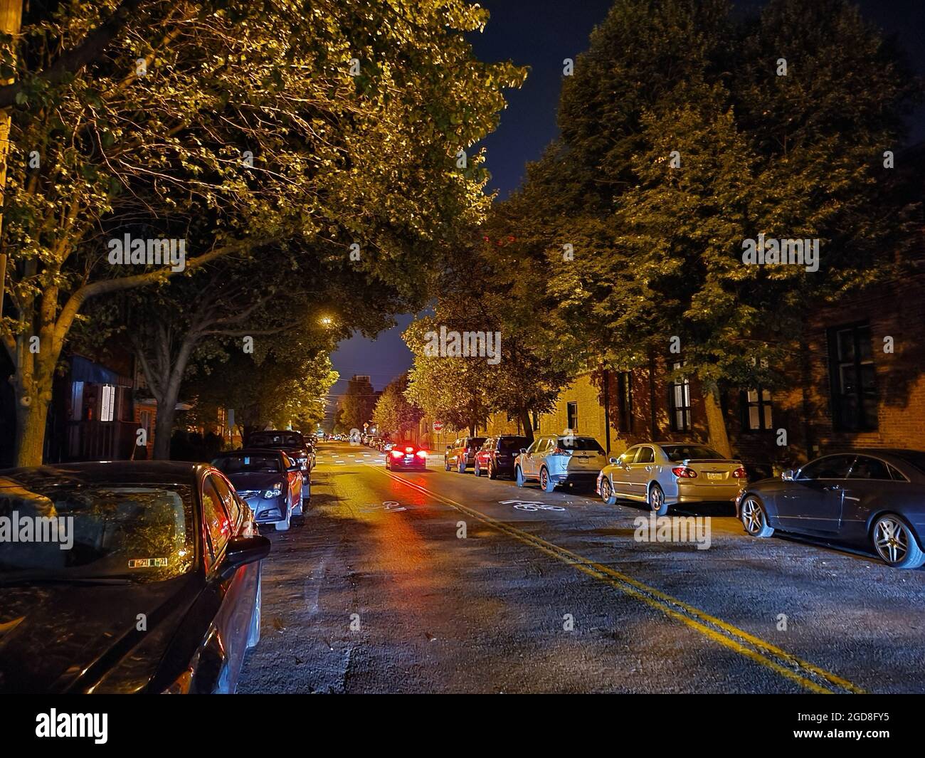 pittsburgh southside night Stock Photo - Alamy