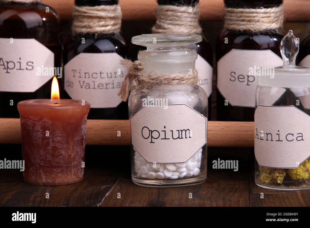 Opium Label High Resolution Stock Photography and Images - Alamy