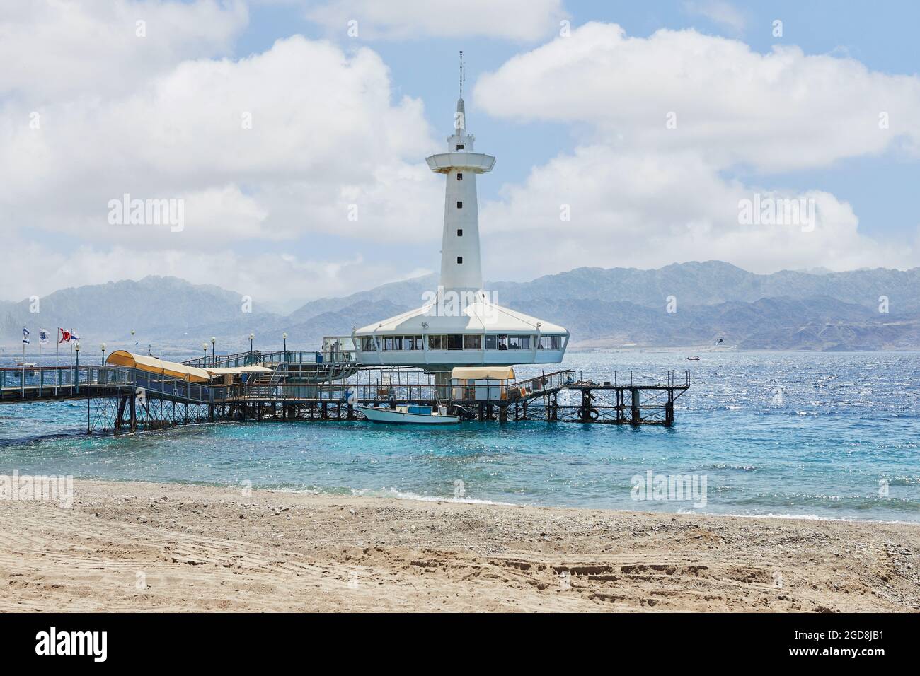 Underwater Observatory, cafe and observation deck on the Red Sea in ...