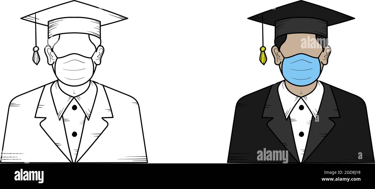 College study illustration Stock Vector Images - Alamy