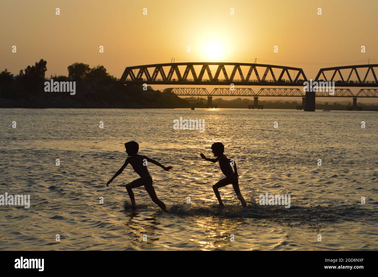 Children enjoy activities in hi-res stock photography and images - Alamy