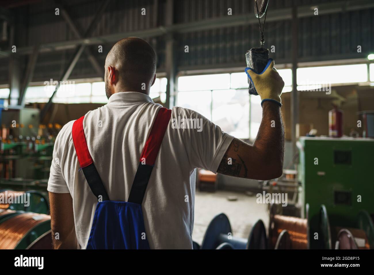 Person hanging crane hi-res stock photography and images - Alamy
