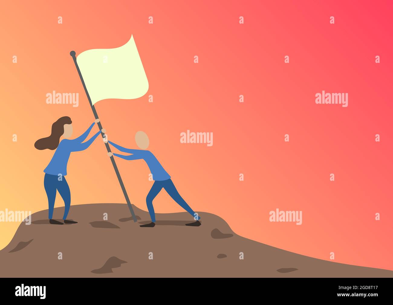 Sticking concepts Stock Vector Images - Alamy