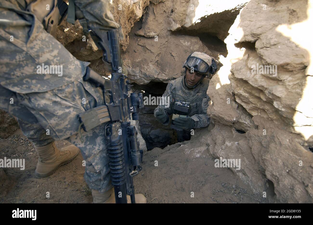 US Army (USA) Staff Sergeant (SSG) Bill Hatzman, 2nd Platoon (PLT ...