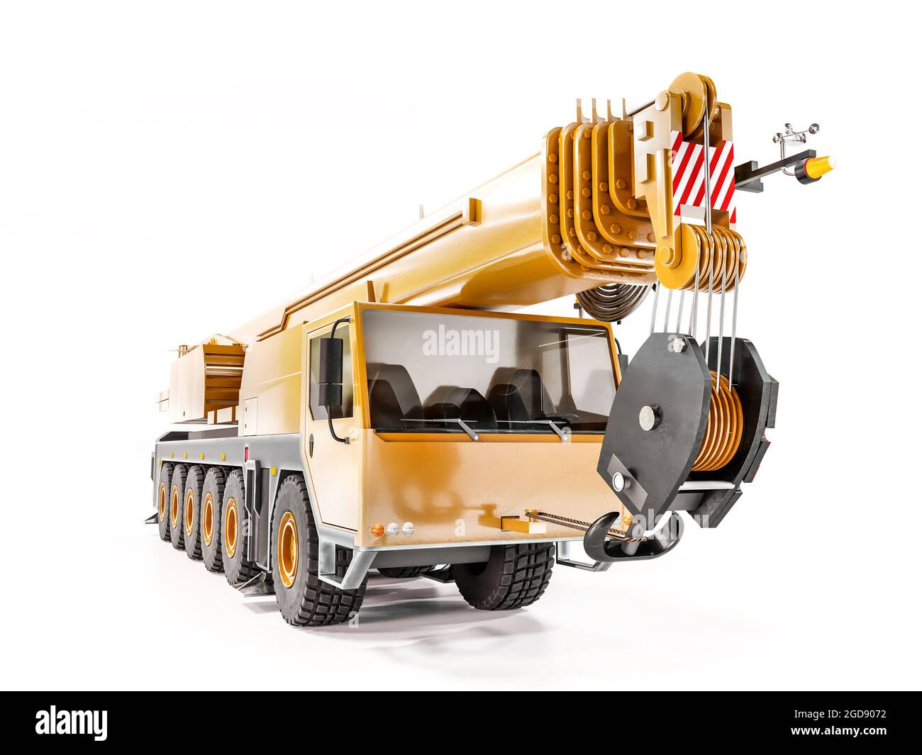 Crane jib extension Cut Out Stock Images & Pictures - Alamy