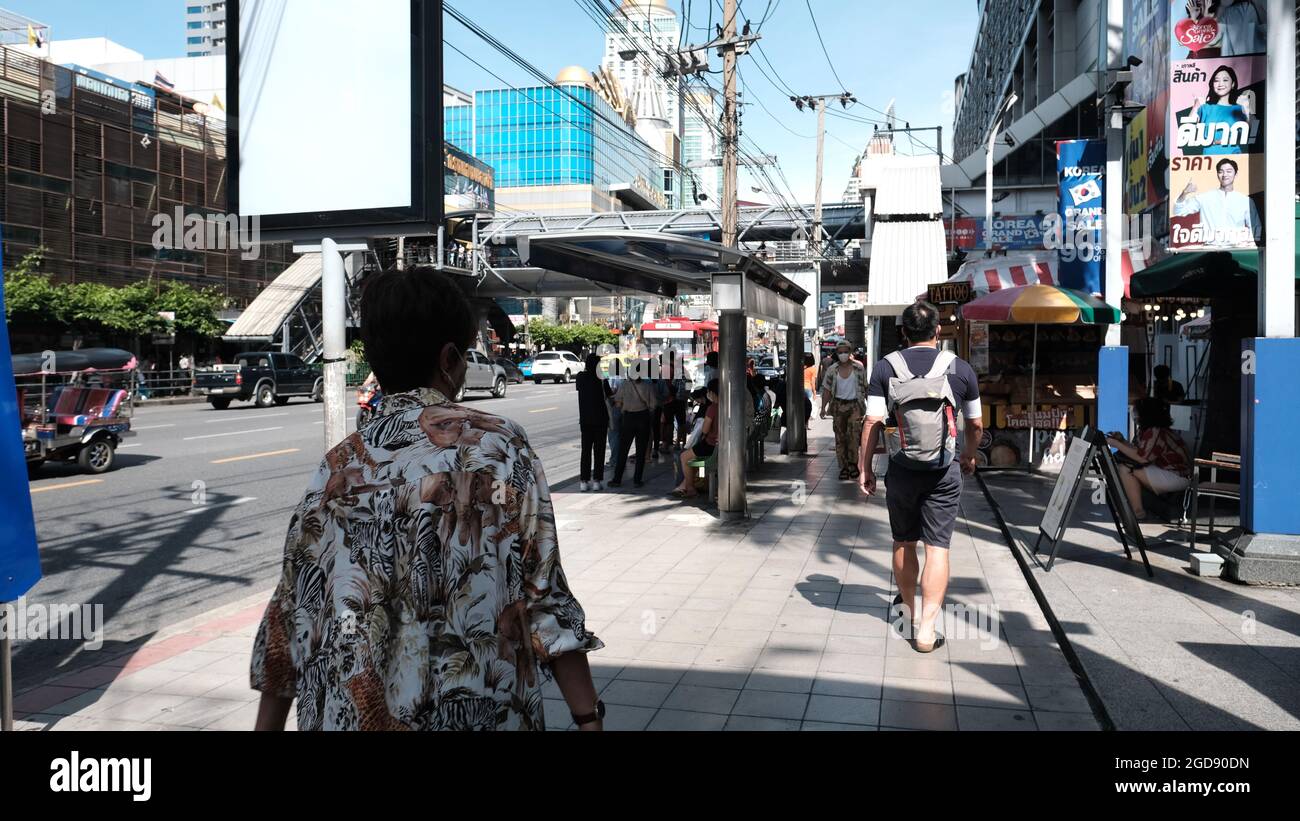 Pratunam Market Area Bangkok Thailand Stock Photo - Alamy