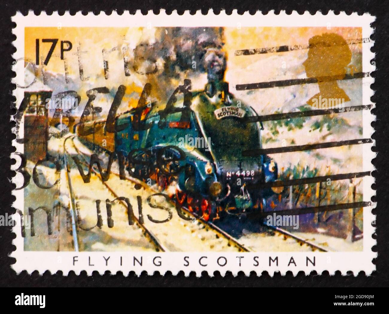 GREAT BRITAIN - CIRCA 1985: a stamp printed in the Great Britain shows ...