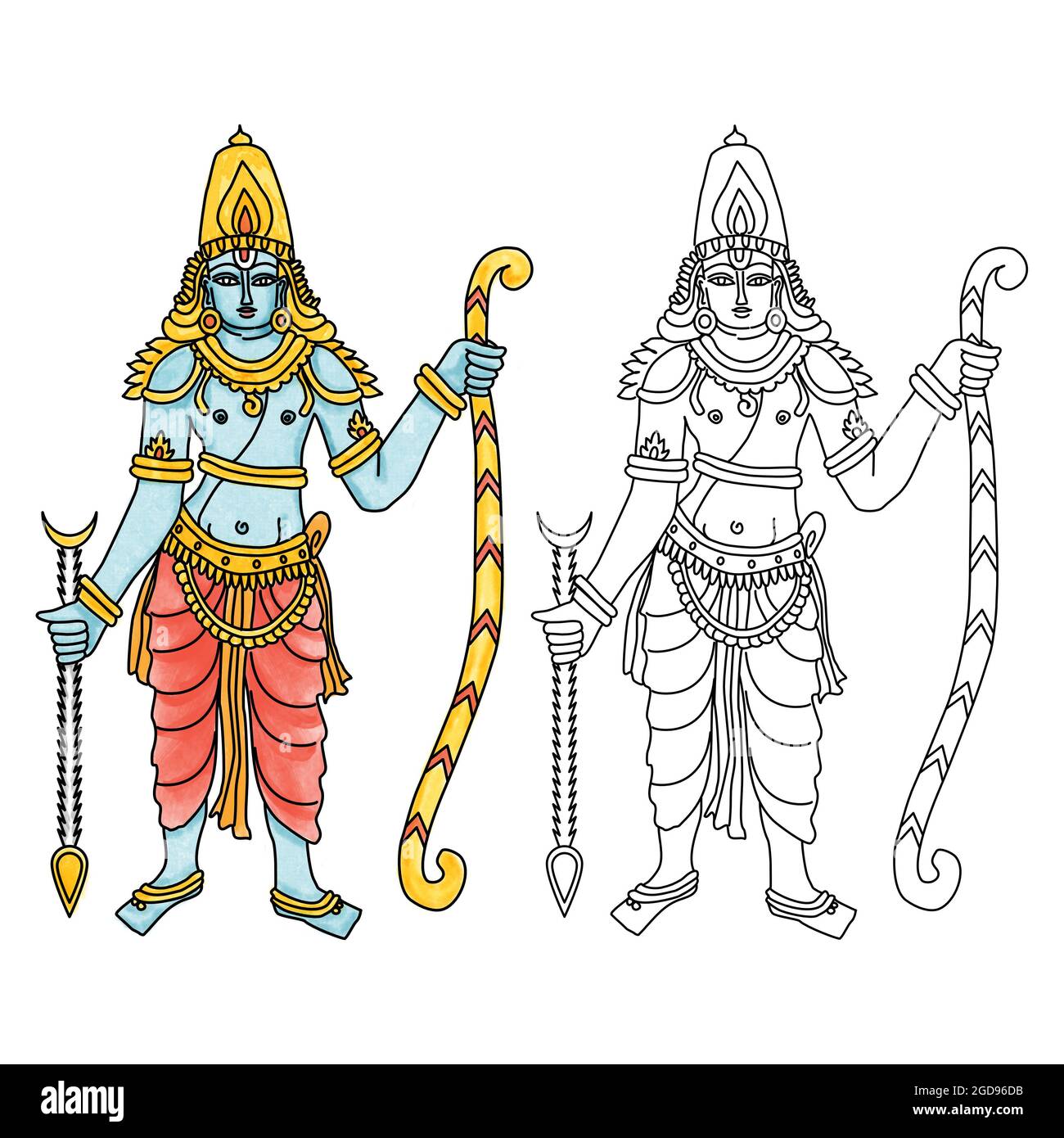Lord Rama Art