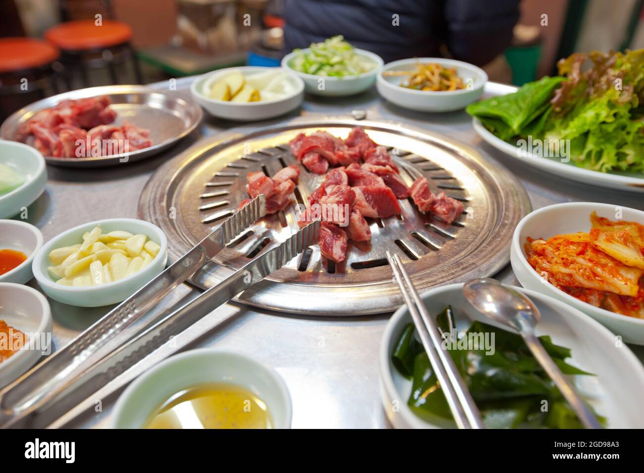 Traditional Korean BBQ Stock Photo - Alamy