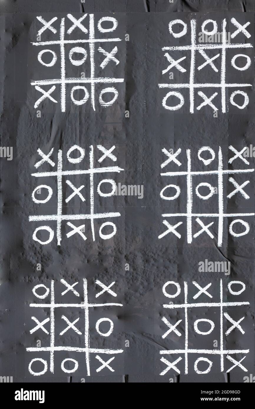 Chalk crosses hi-res stock photography and images - Alamy