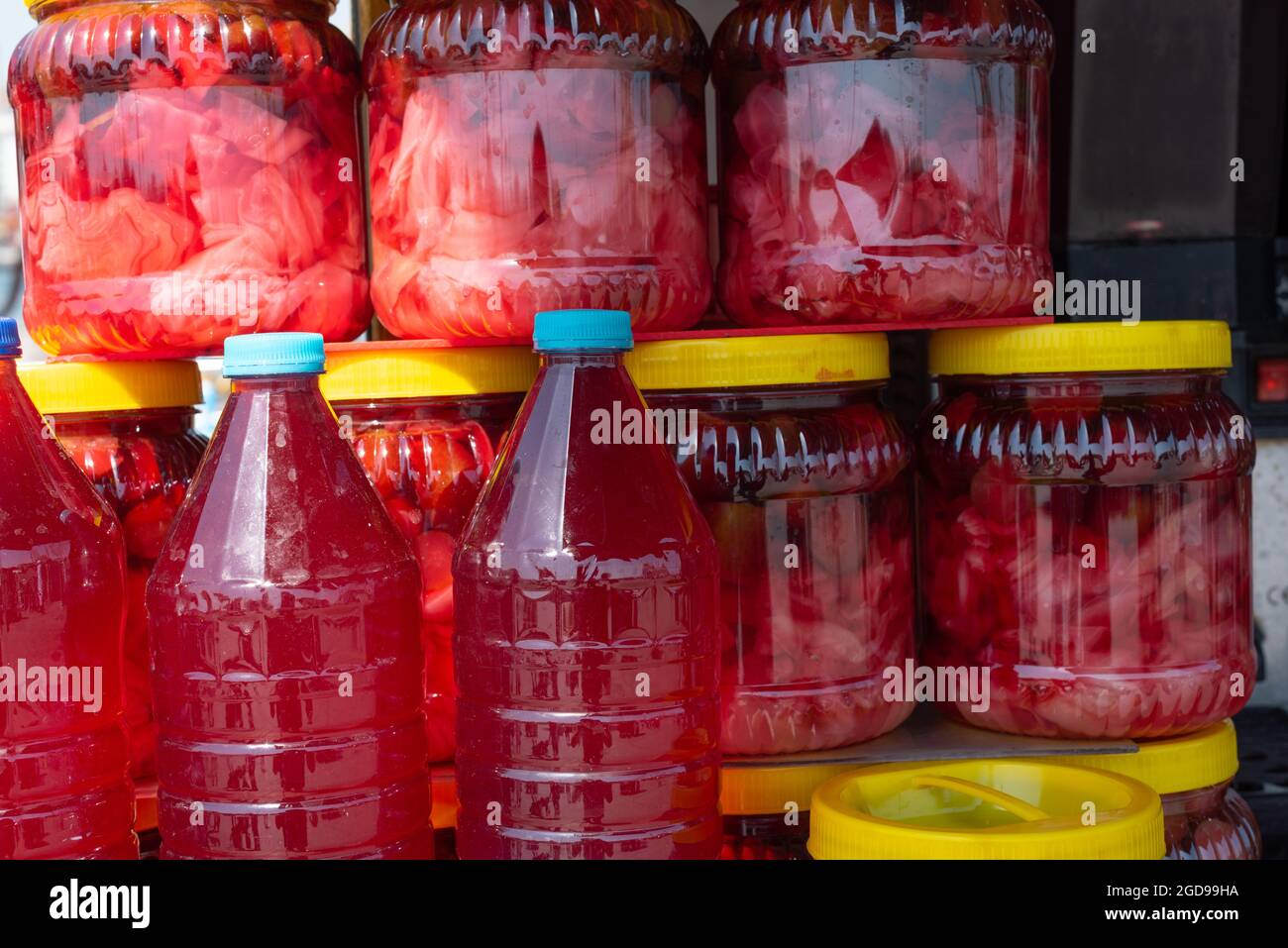 August 2nd 2021 Istanbul, Turkey Traditional Turkish Pickle Juice for ...