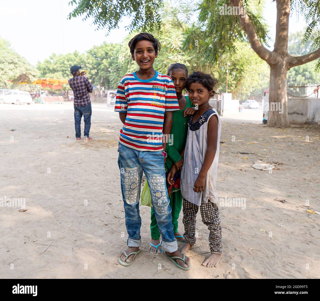 portrait of indian poor children Stock Photo - Alamy
