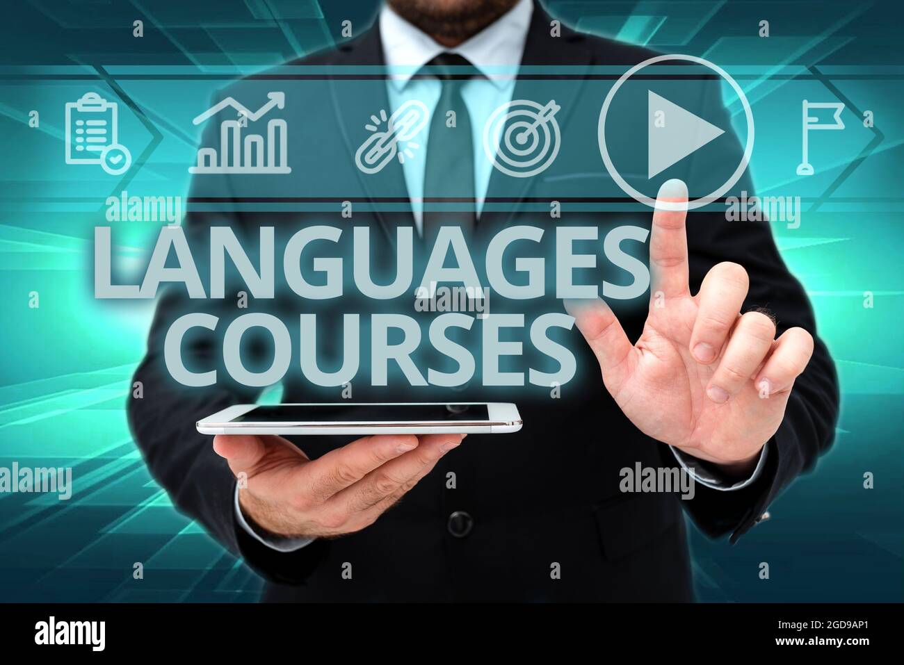 Presentation classroom languages hi-res stock photography and images ...