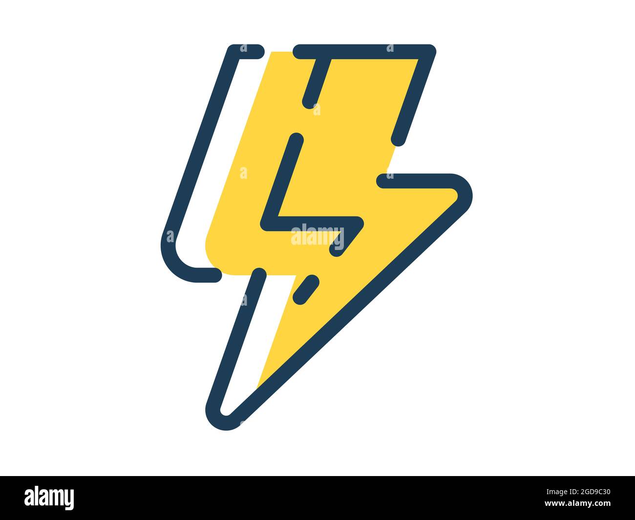 Lightning Bolt Icon On Dash