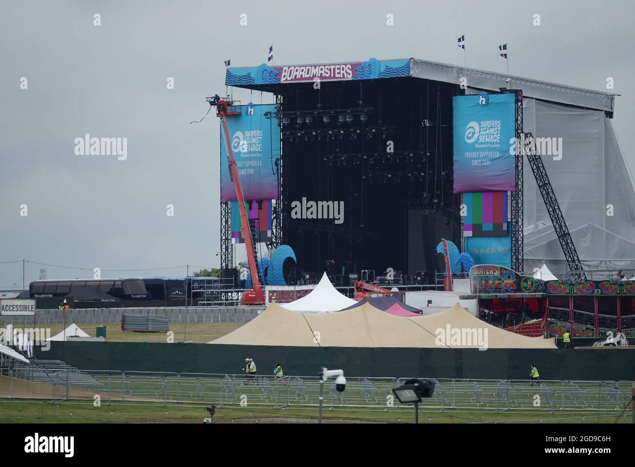 Boardmasters festival 2021 hi-res stock photography and images - Alamy