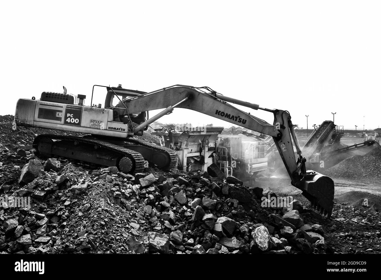 JOHANNESBURG, SOUTH AFRICA - Jan 06, 2021: A grayscale shot of a ...