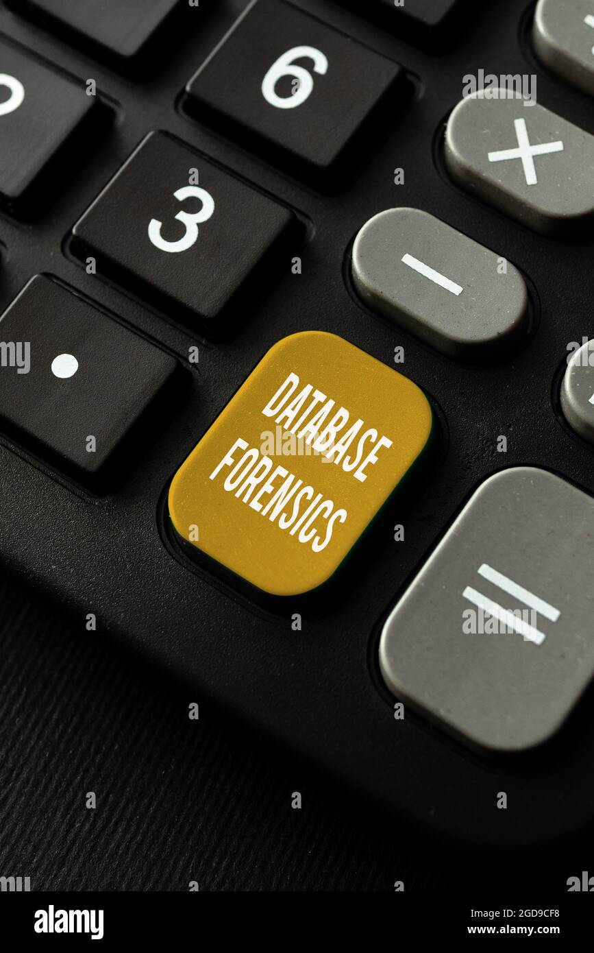 Handwriting Text Database Forensics Word Written On Identifying Transactions Within A Database