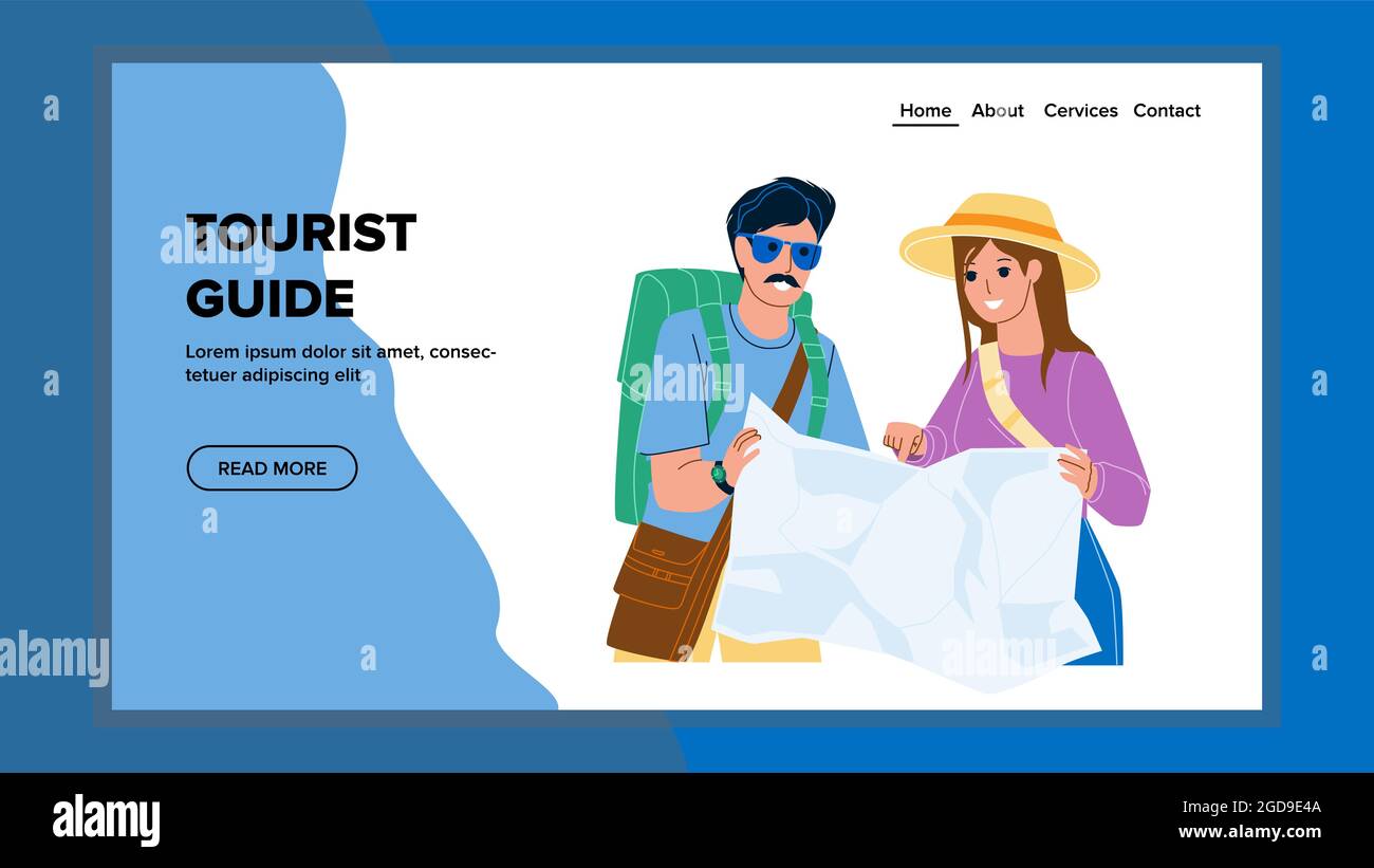 Travelers guide Stock Vector Images - Alamy