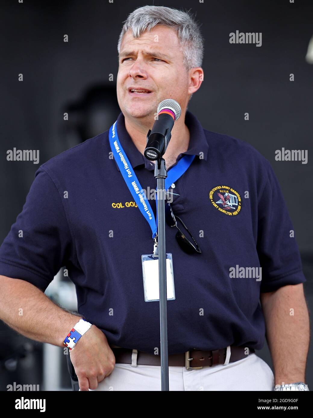 Us army garrison fort hamilton colonel hi-res stock photography and ...