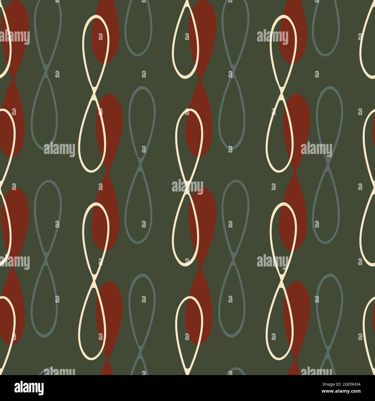 Infinity symbol sign vector seamless pattern background. Geometric ...