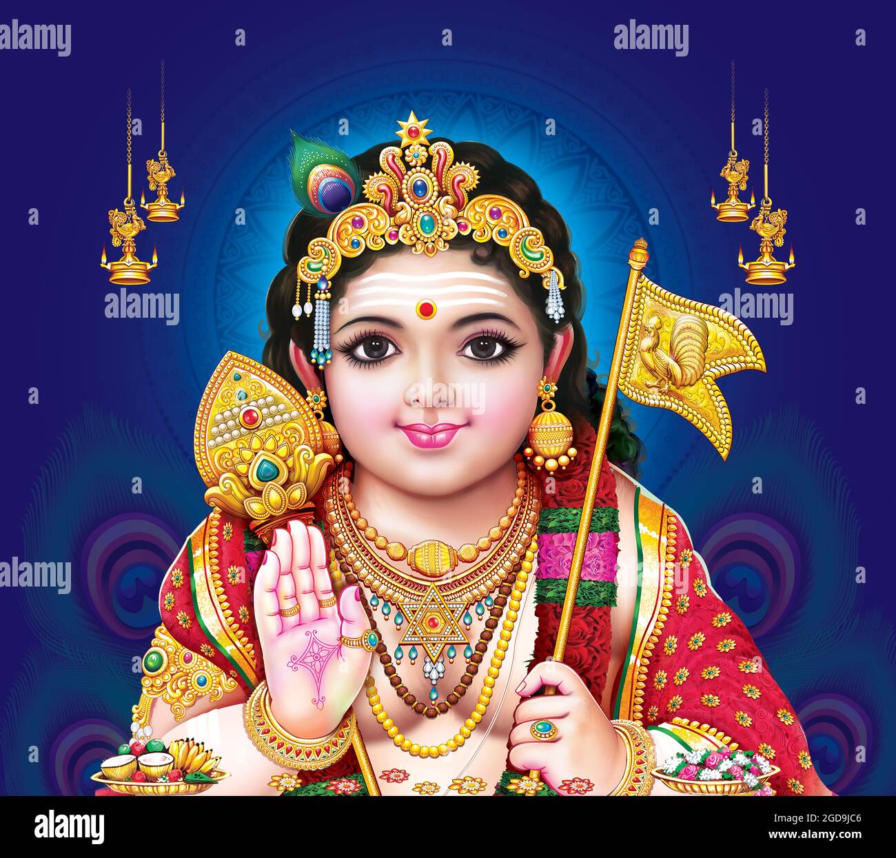 Digital Painting Hindu Gods High Resolution Stock Photography and ...