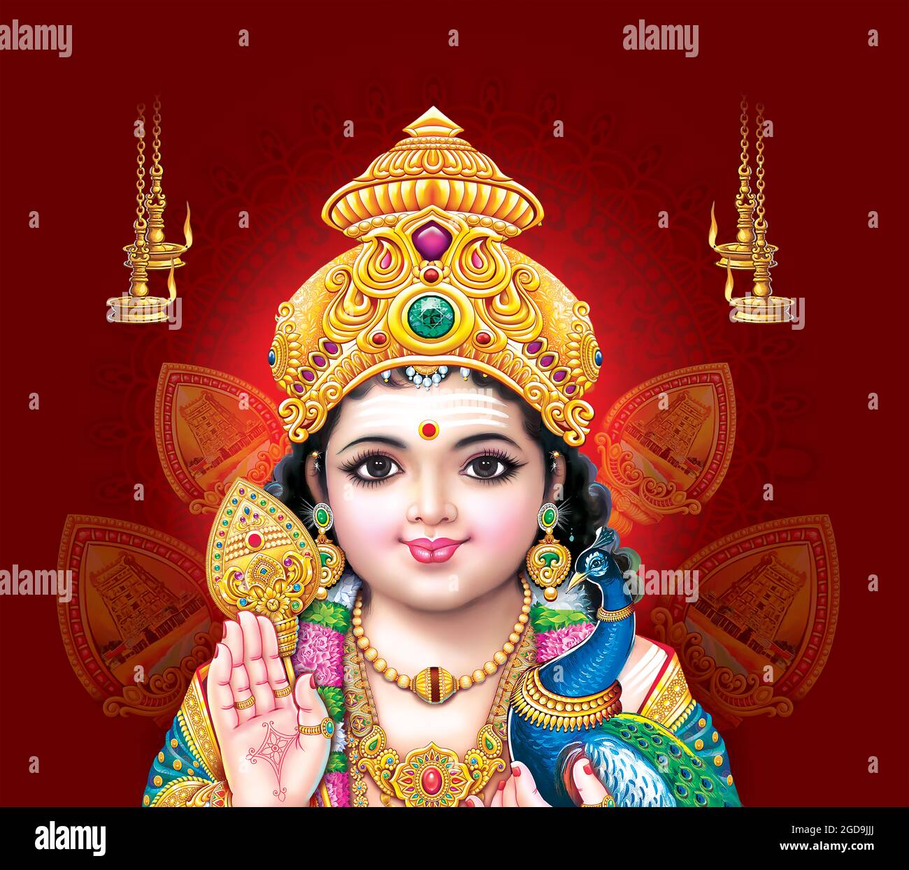 2022 hindu god murugan hi-res stock photography and images - Alamy