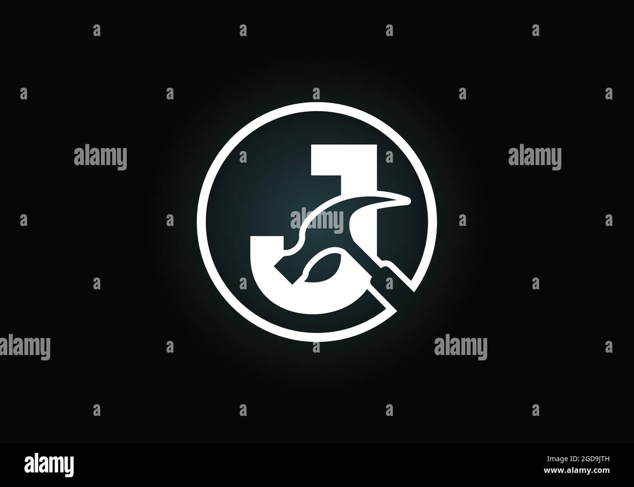 J property logo Stock Vector Images - Alamy