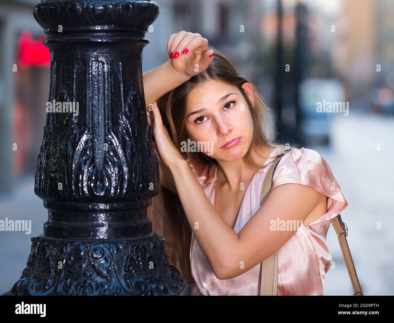 Standing crying disappointment sadness hi-res stock photography and ...