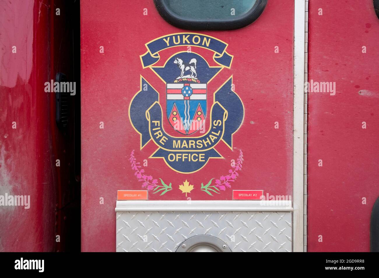 Fire department logo hi-res stock photography and images - Alamy