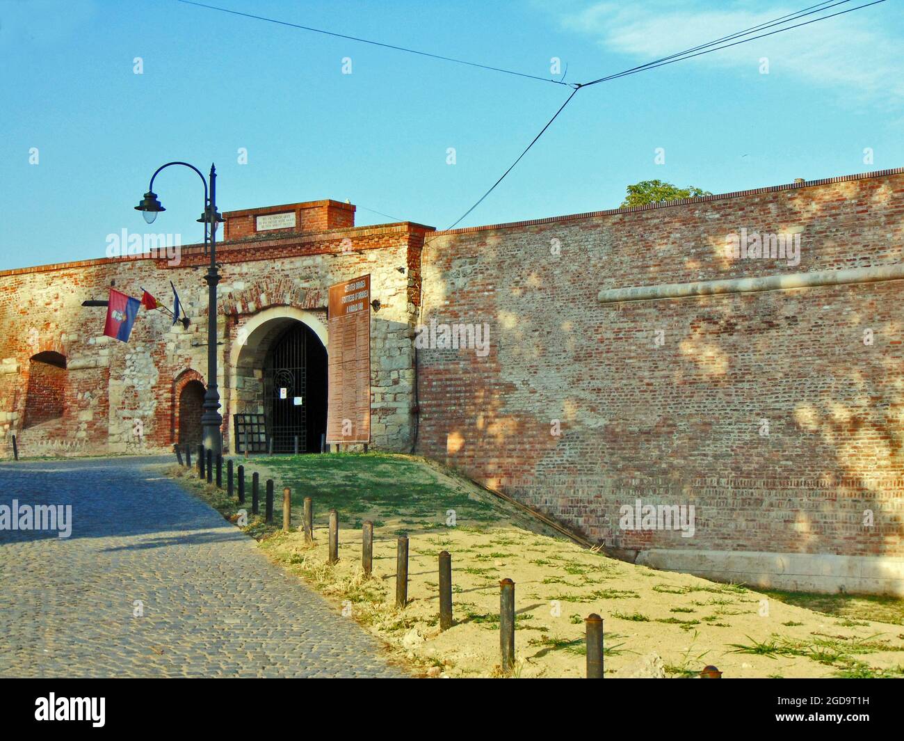 the medieval fortress of Oradea city Stock Photo - Alamy
