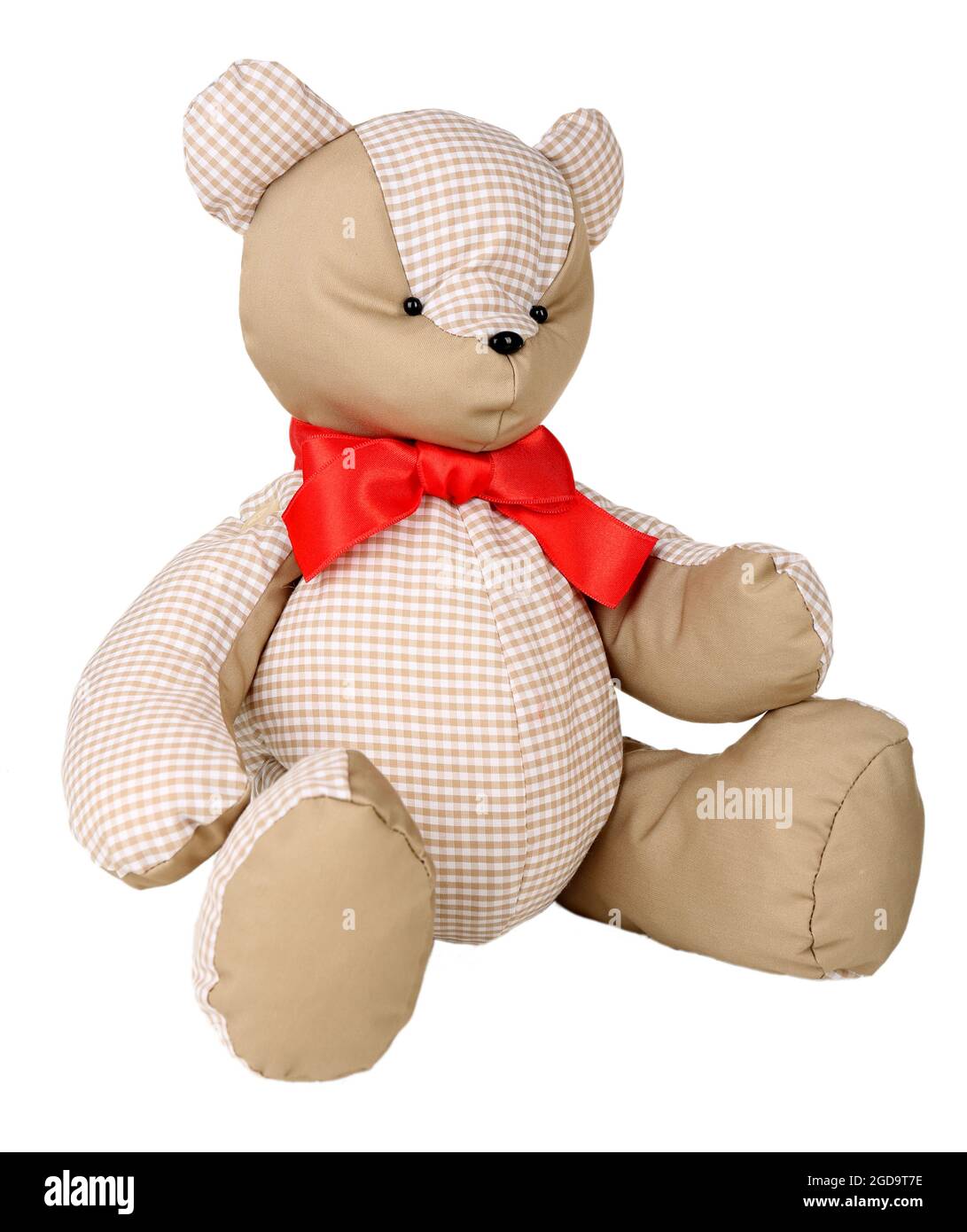 Bear toy isolated on white Stock Photo - Alamy