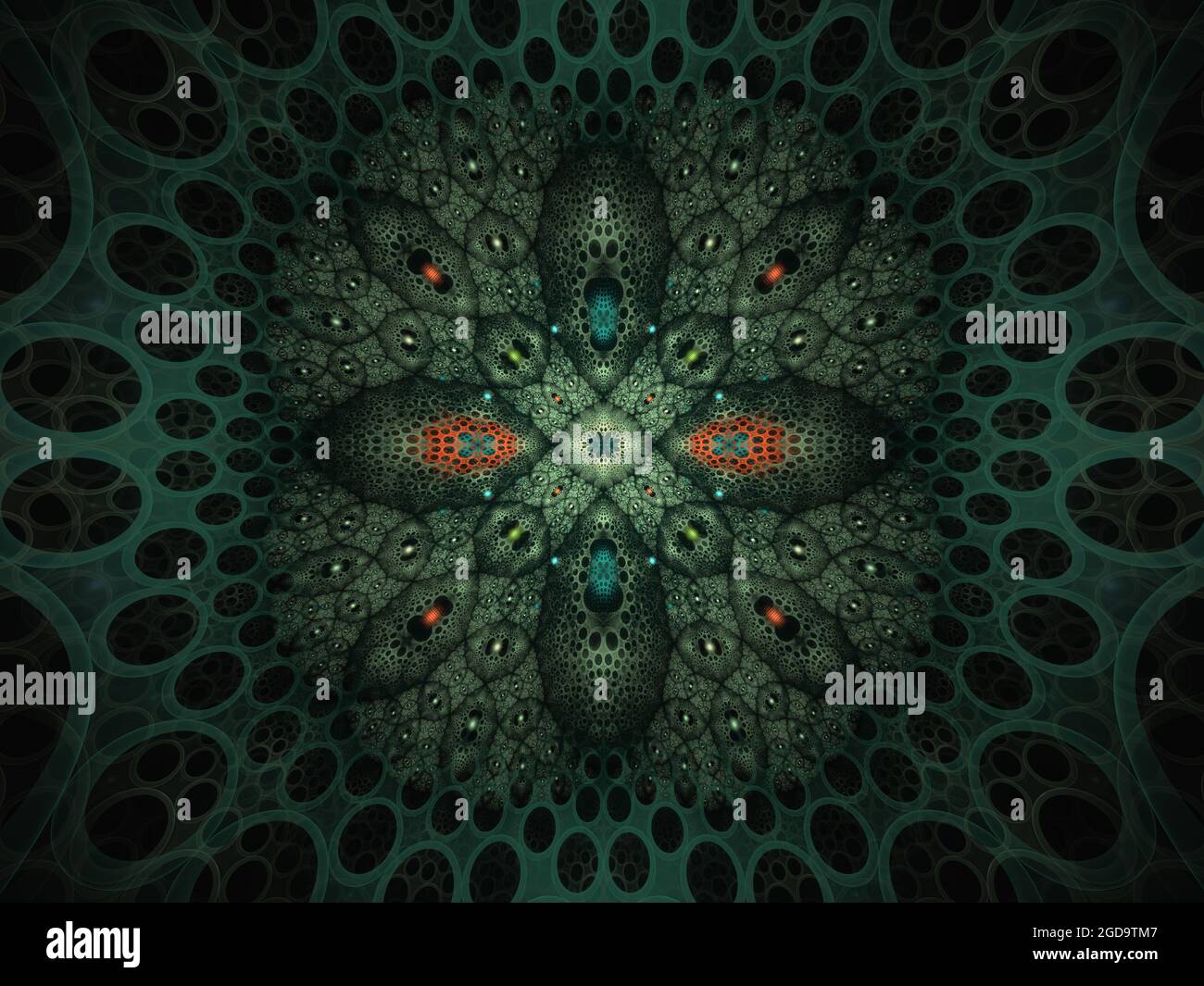 Fractal a never-ending pattern. Abstract Computer generated Fractal ...