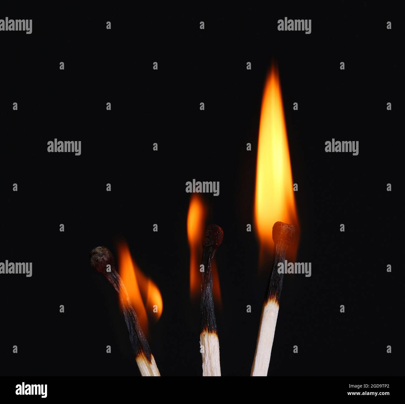 Matchstick catching fire hi-res stock photography and images - Alamy