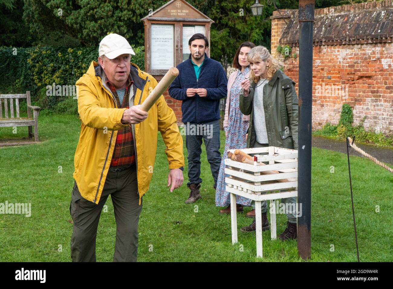Midsomer Murders Xxll The Wolf Hunter of Little Worthy Stock Photo - Alamy