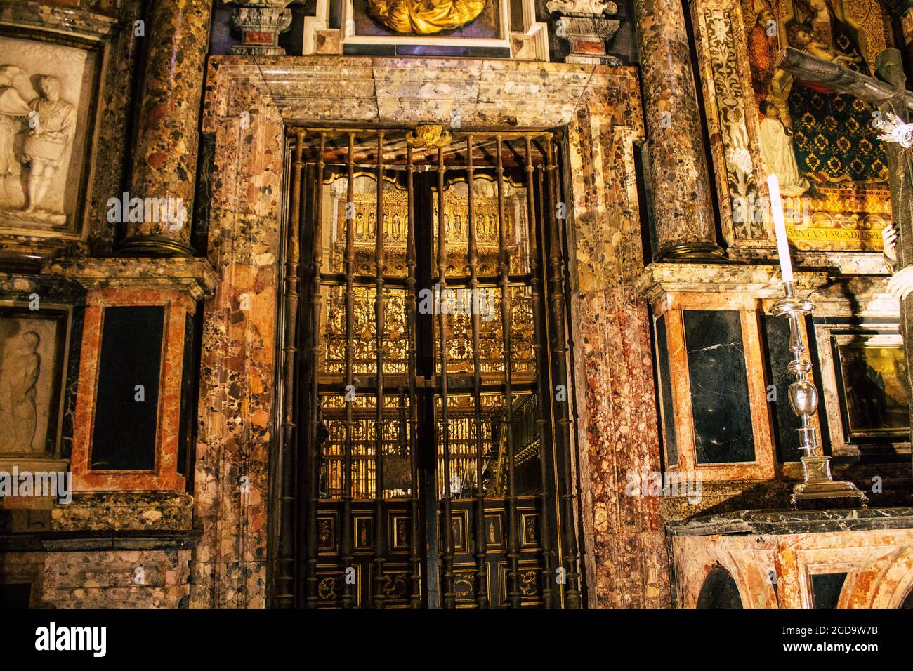 Seville Spain August 10, 2021 Inside the Saint Metropolitan and ...