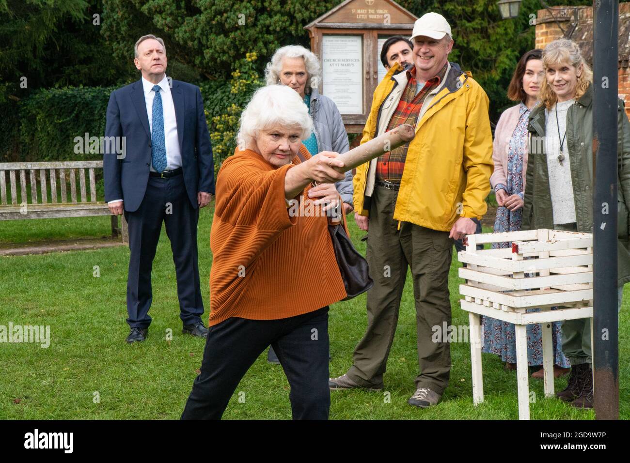 Midsomer Murders Xxll The Wolf Hunter of Little Worthy Stock Photo - Alamy